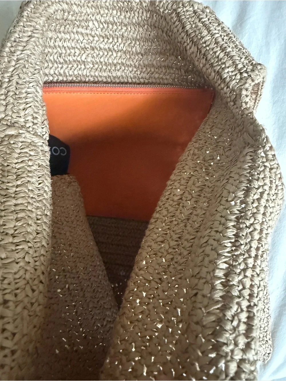COS | Bags | Cos Natural Raffia Tote Shoulder Bag | Poshmark